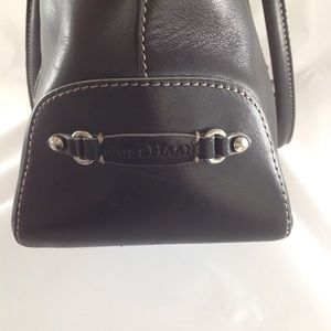 Cole Haan | Bags | Cole Haan Trinity F5 Black Leather Tote Handbag ...